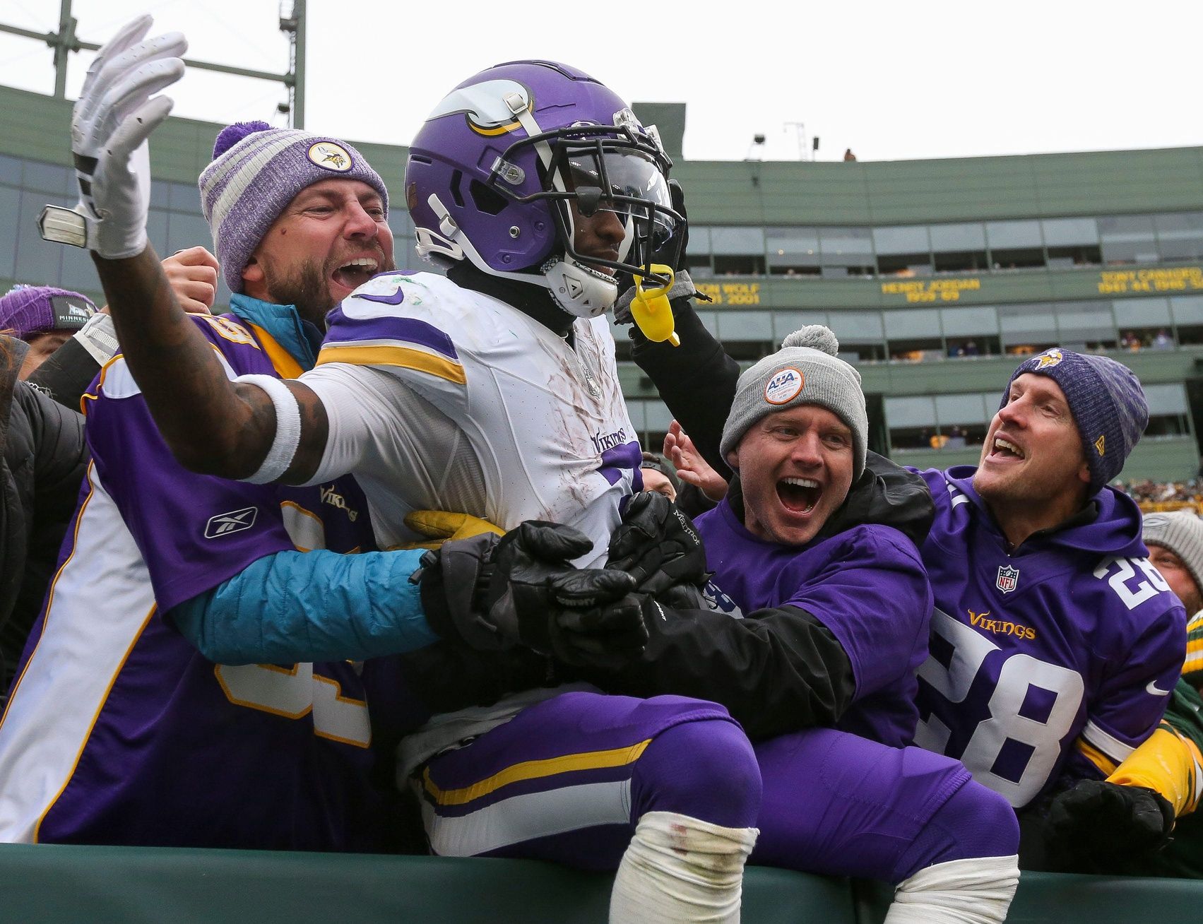 Vikings Statistical Rankings Through Week 8: Offense