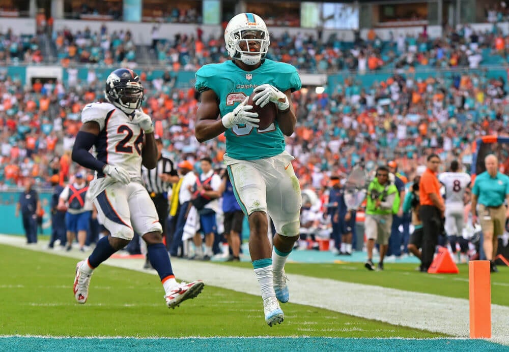 Kenyan Drake has broken out as the newest star running back