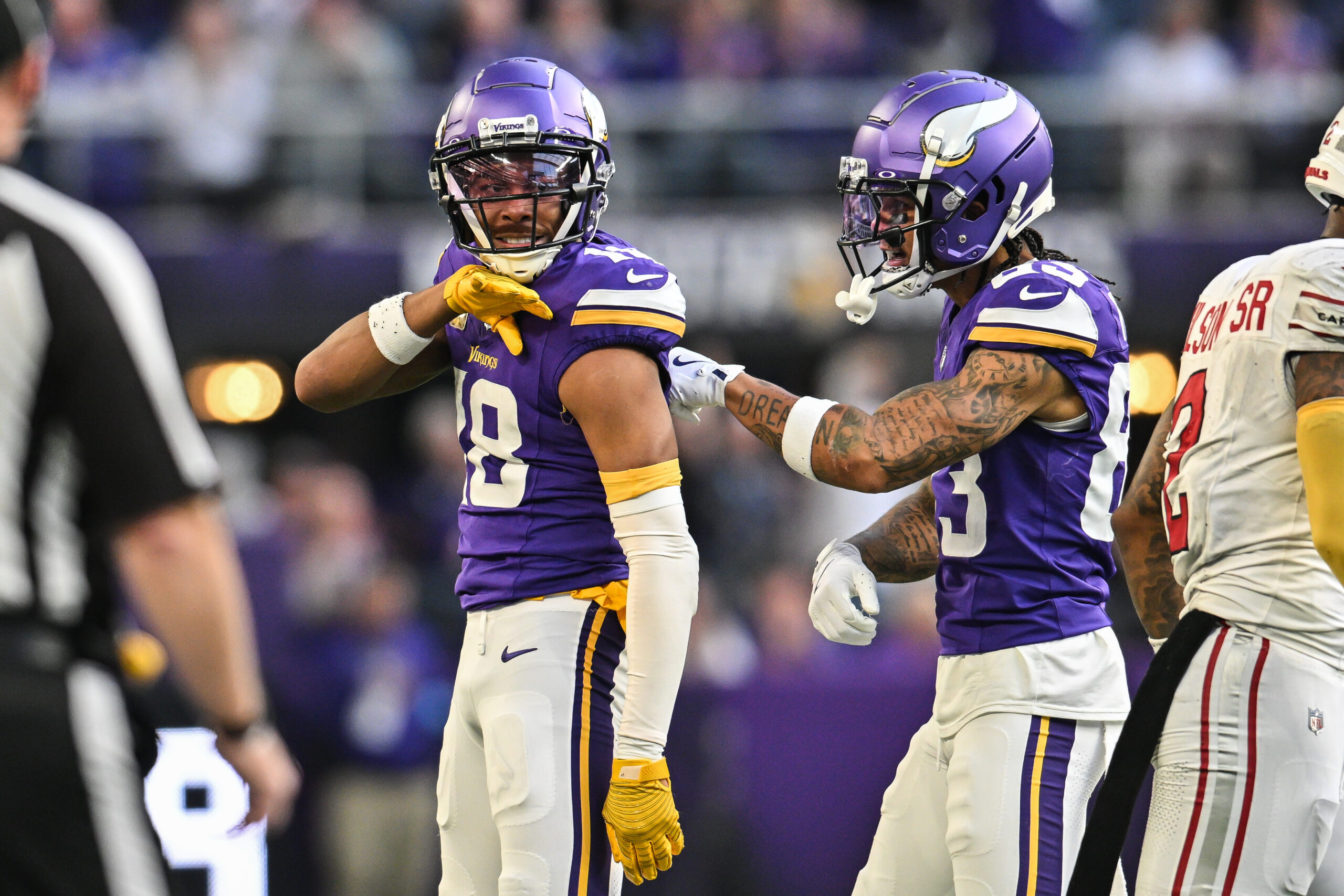 PFF Ranks Vikings' Receiving Corps